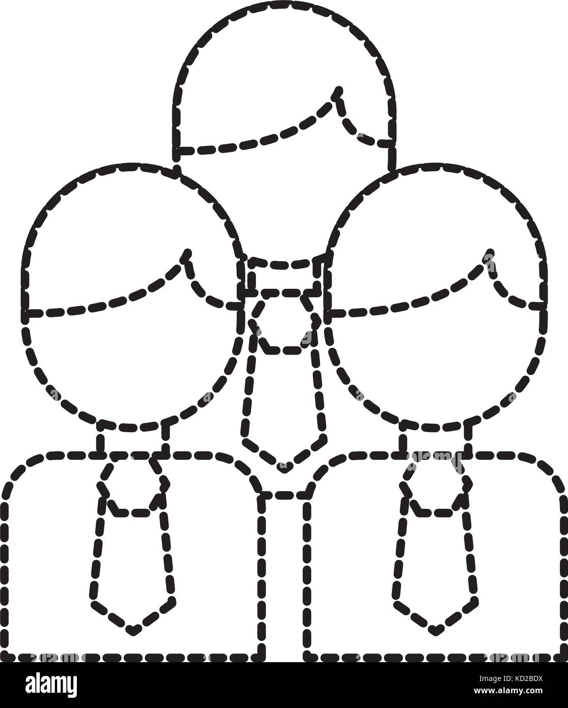 group businesspeople work team character Stock Vector Image & Art - Alamy