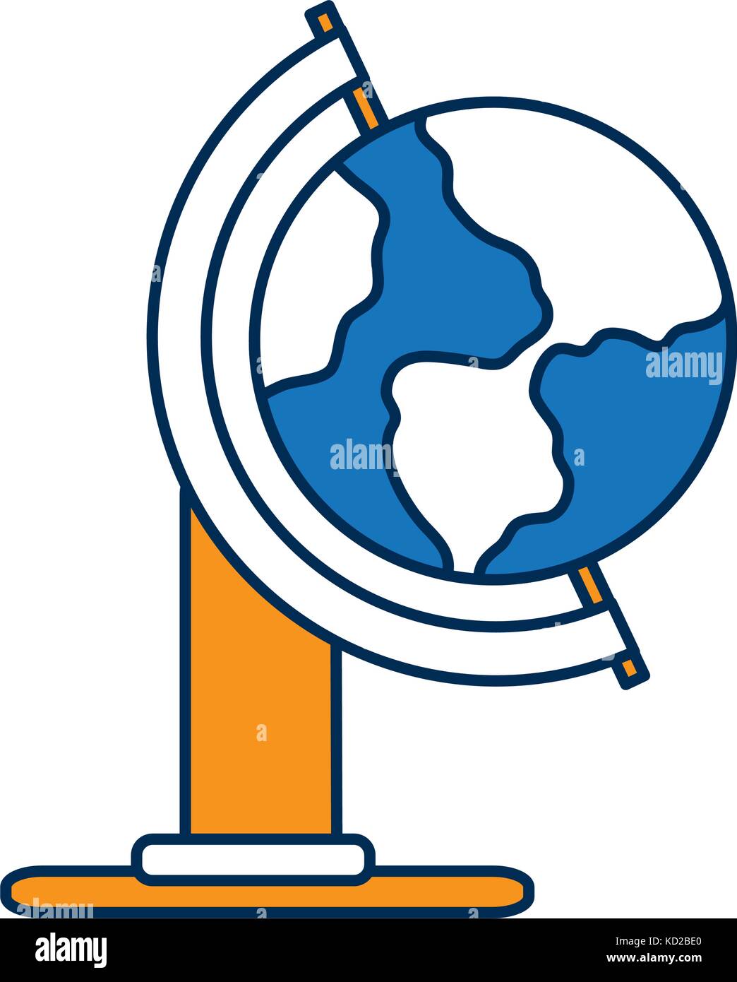 geography tool icon over white background vector illustration Stock ...