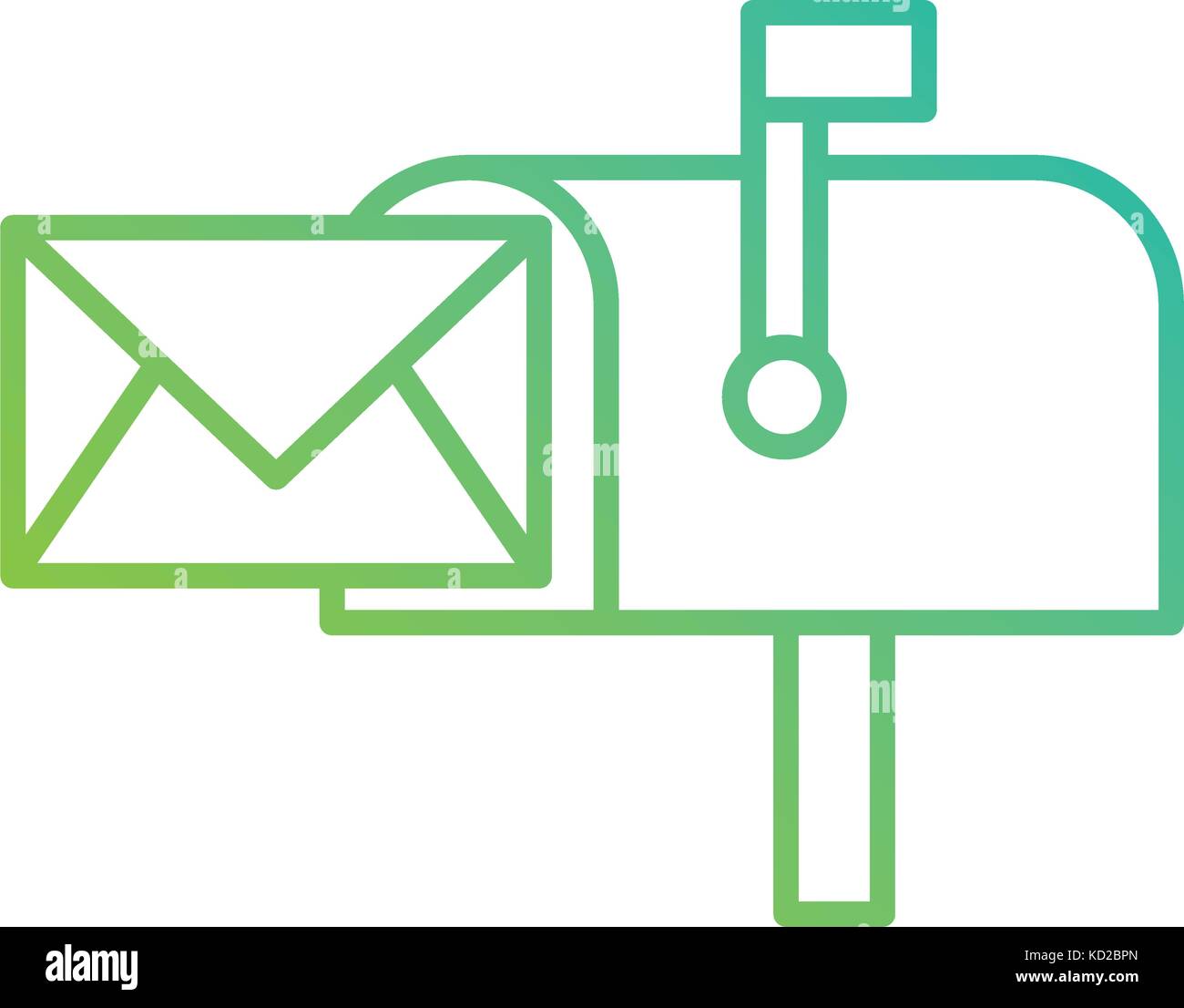 mailbox envelope message letter communication Stock Vector Image & Art ...