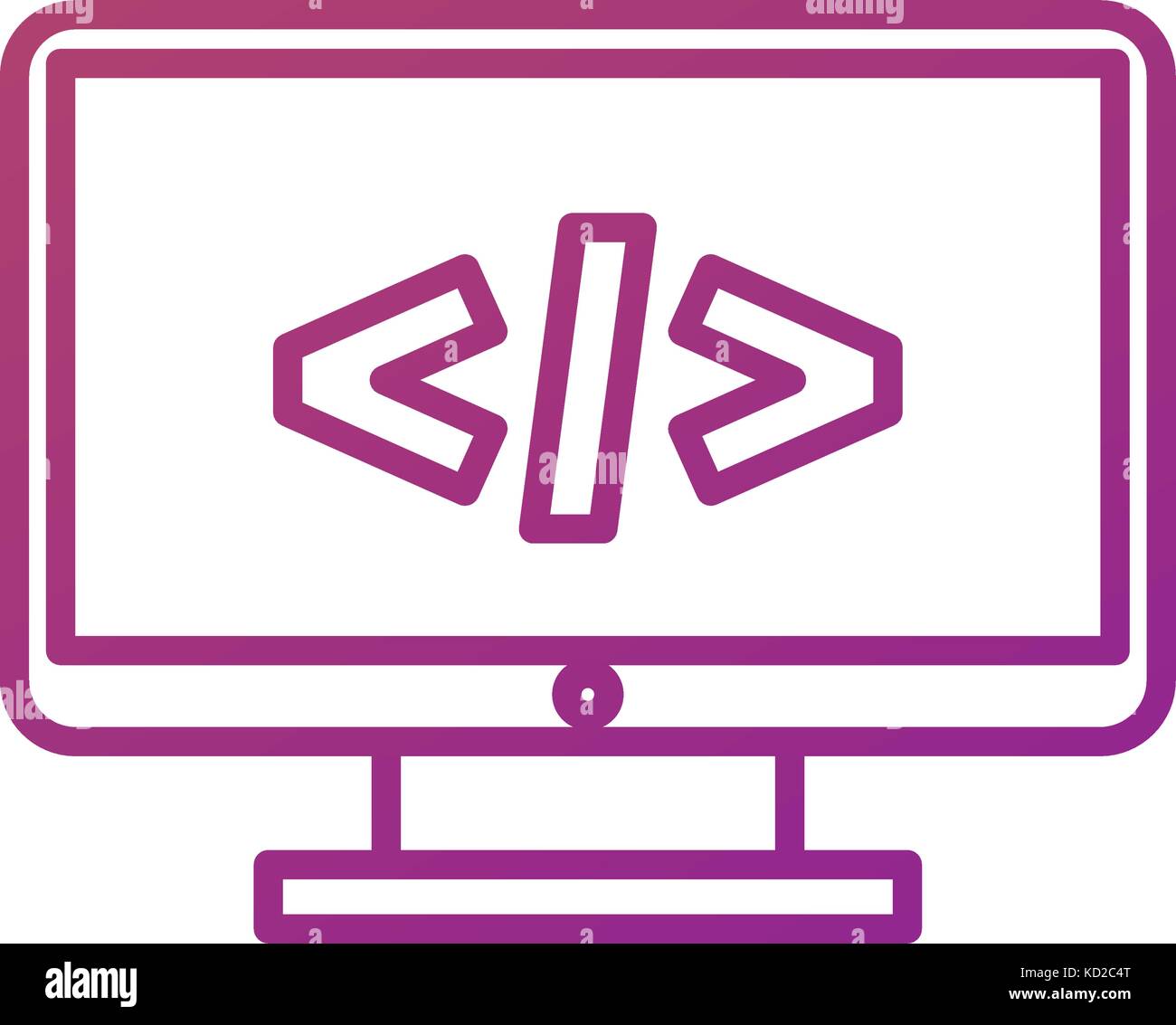 computer monitor technology programming language code Stock Vector ... computer monitor technology programming language code Stock Vector ...