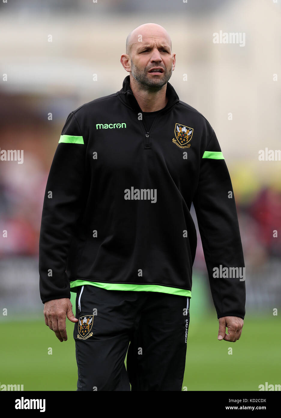 Northampton Saints head coach Jim Mallinder during the Aviva ...