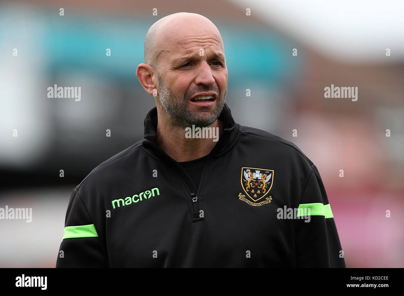Northampton Saints head coach Jim Mallinder during the Aviva ...