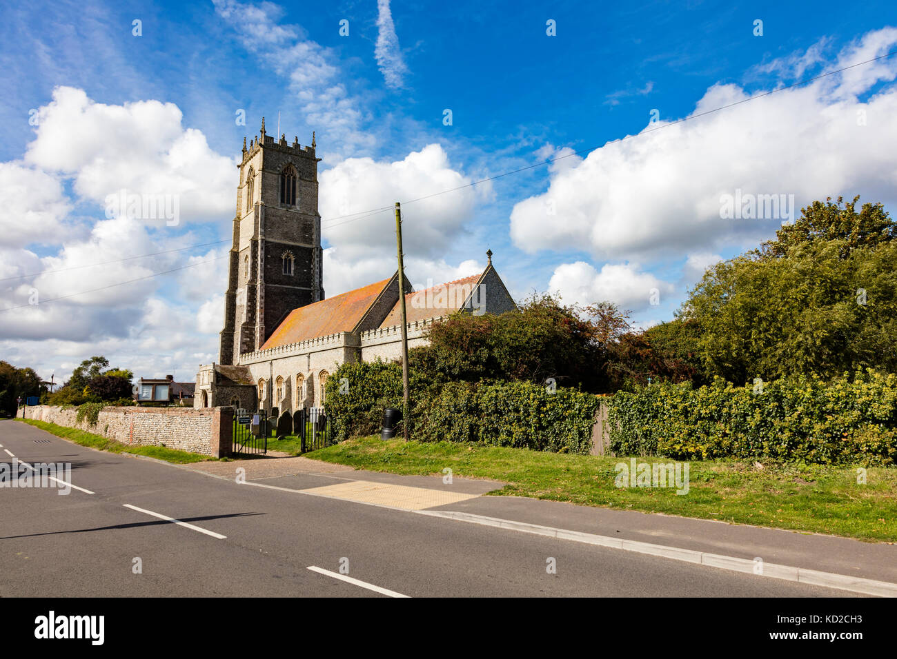 The Parish church of the Holy Trinity and All Saints, Winterton-on-Sea ...