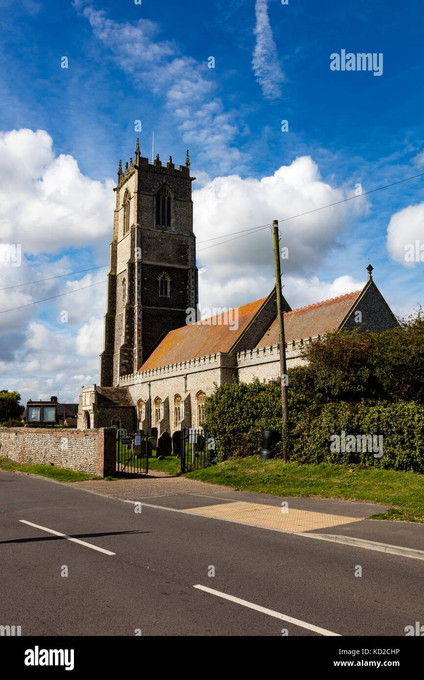 The Parish church of the Holy Trinity and All Saints, Winterton-on-Sea ...