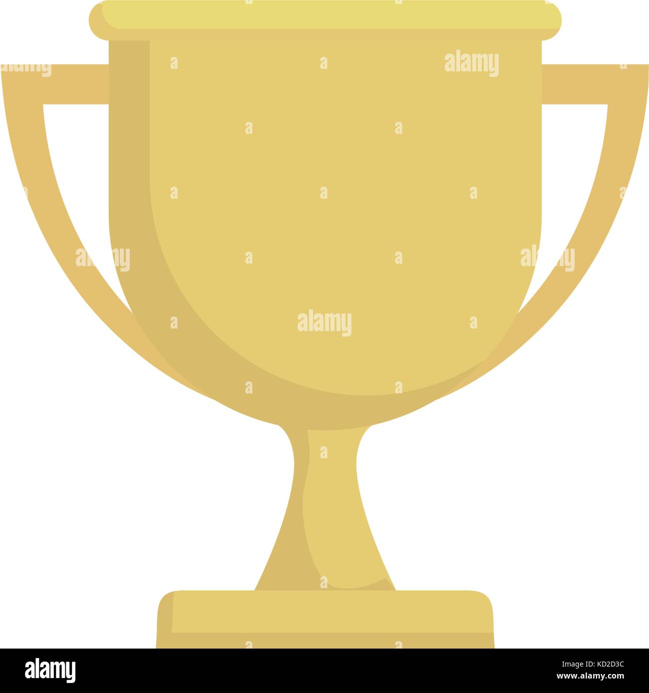 trophy icon over white background vector illustration Stock Vector ...