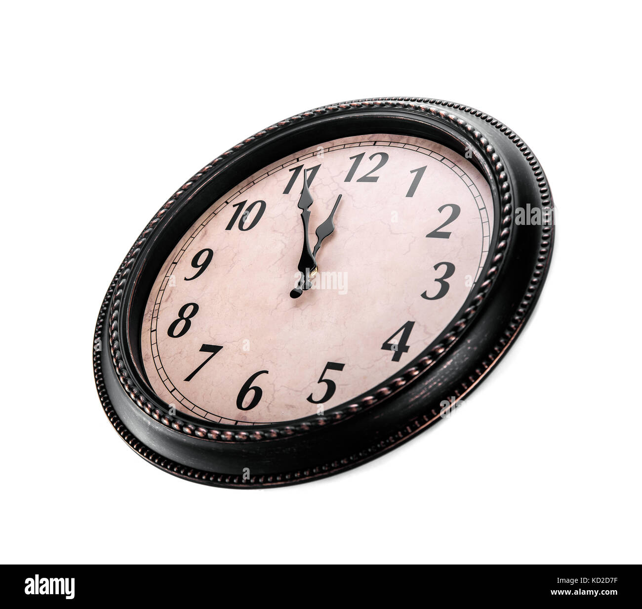 Antique clock wall midnight hi-res stock photography and images - Alamy