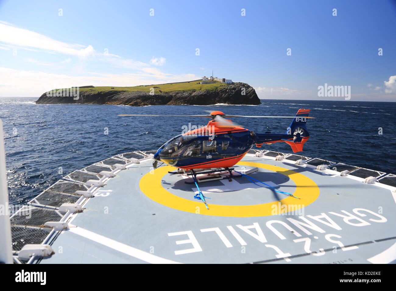 Lighthouse helipad hi-res stock photography and images - Alamy