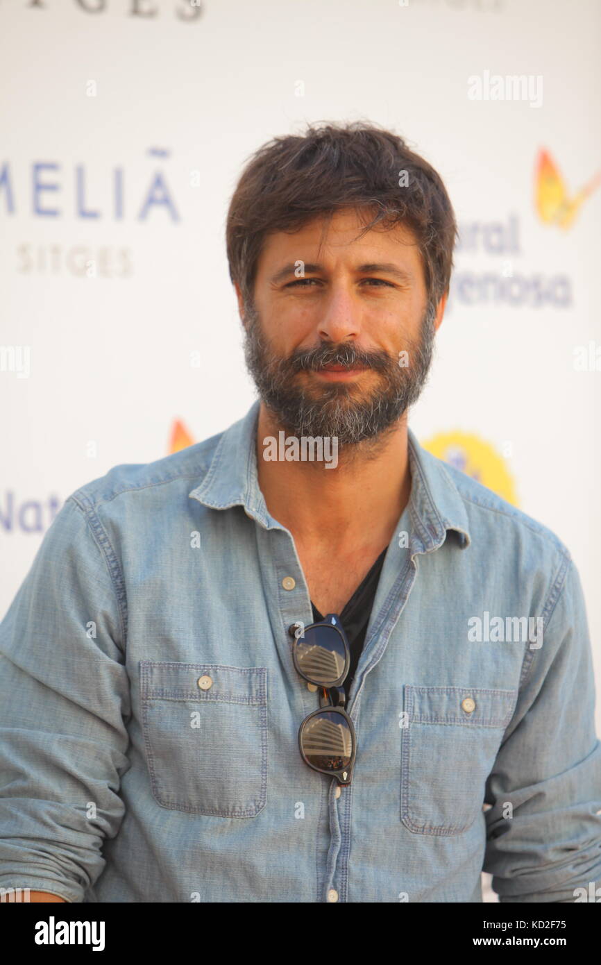 Actor Hugo Silva during photocall " Solo se vive una vez " 50 Festival ...