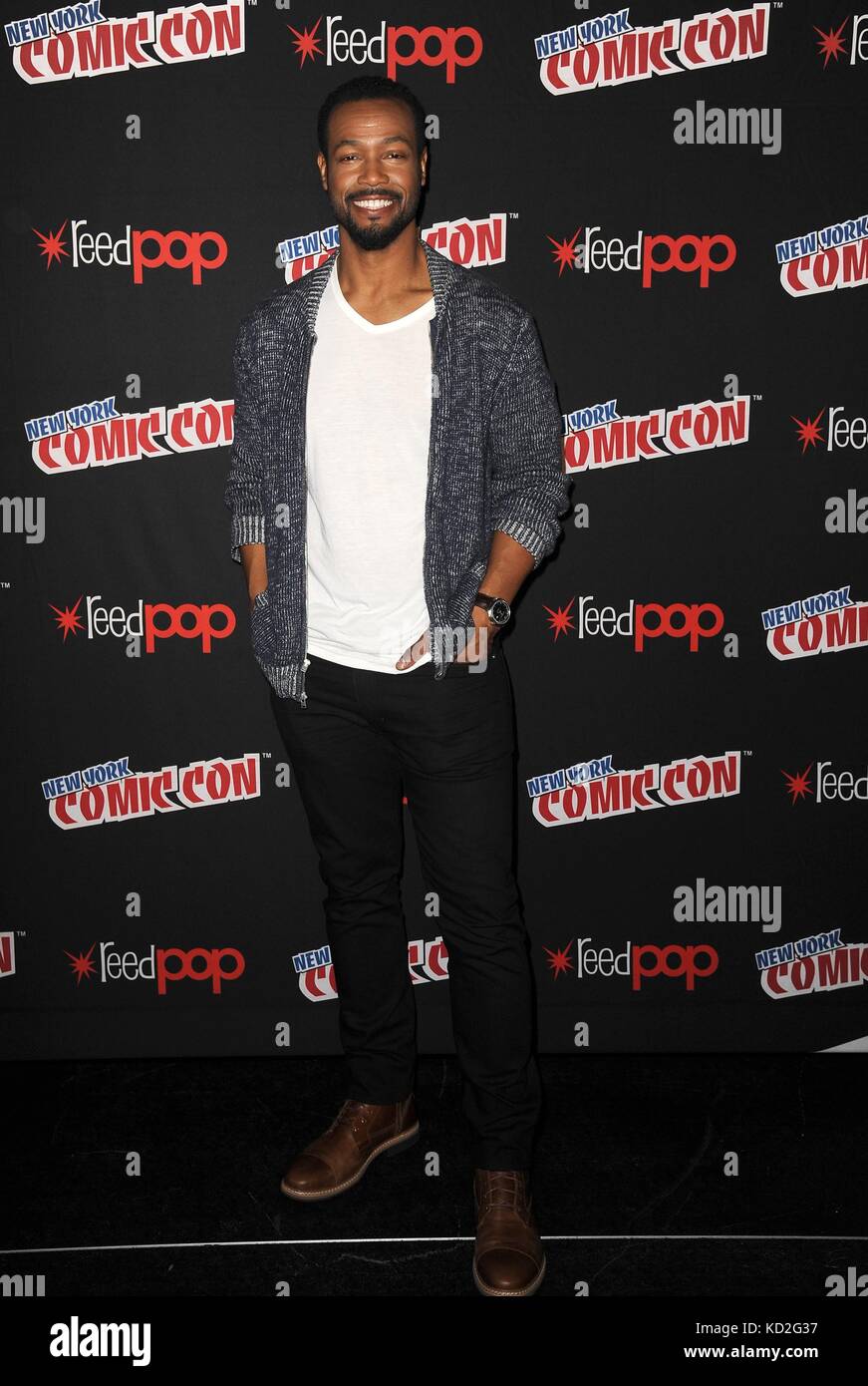 Isaiah Mustafa at arrivals for Freeforms SHADOWHUNTERS Panel Discussion ...