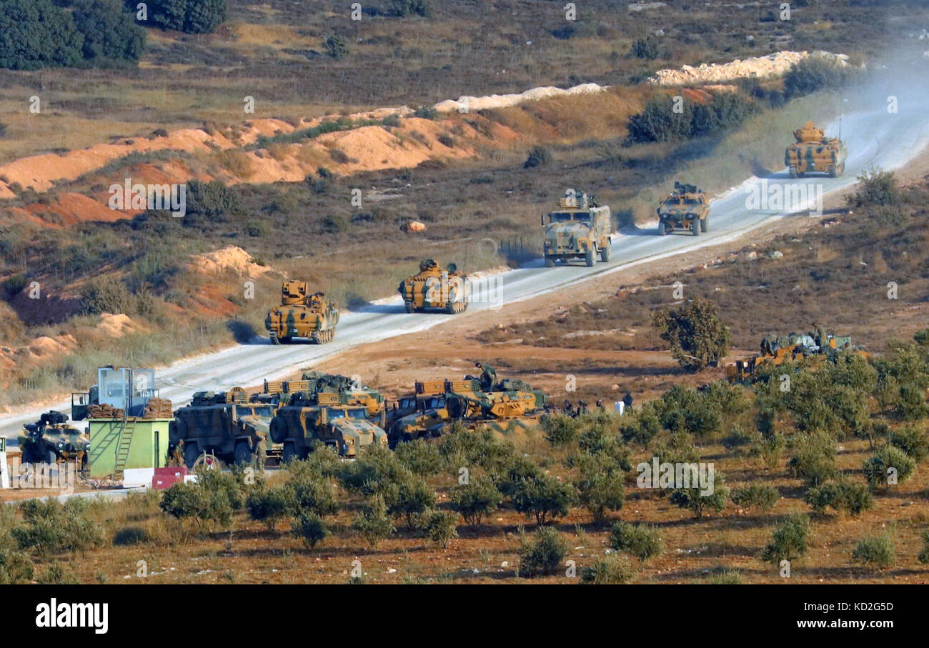 Hatay, Turkey. 9th Oct 2017 Photo taken on Oct. 8, 2017 shows Turkish ...