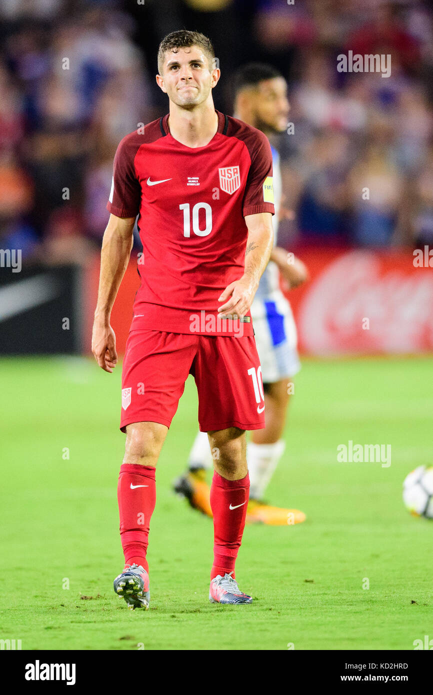 United State Forward Christian Pulisic (10) during the Men's ...