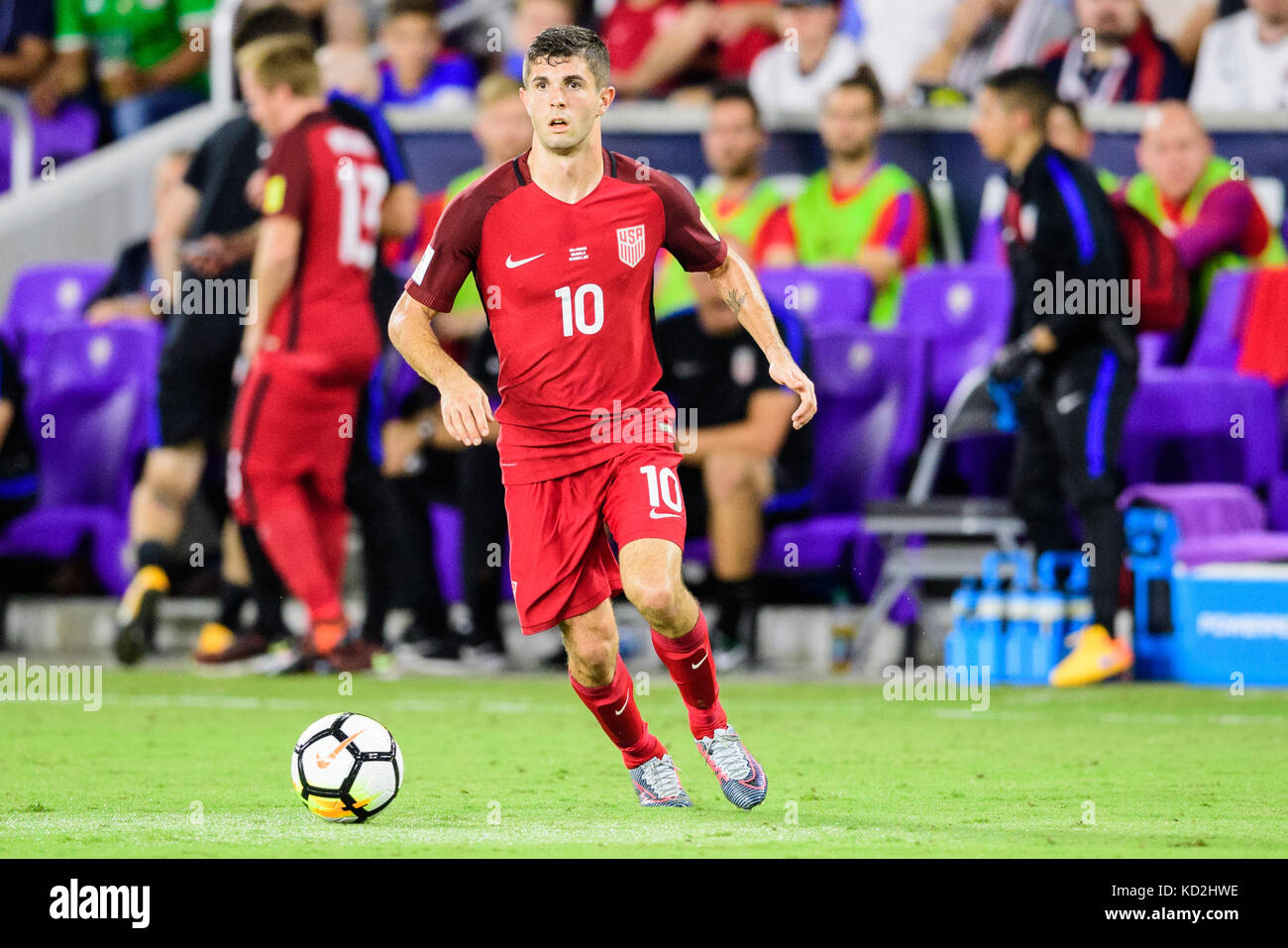 United States Forward Christian Pulisic (10 during the Men's ...