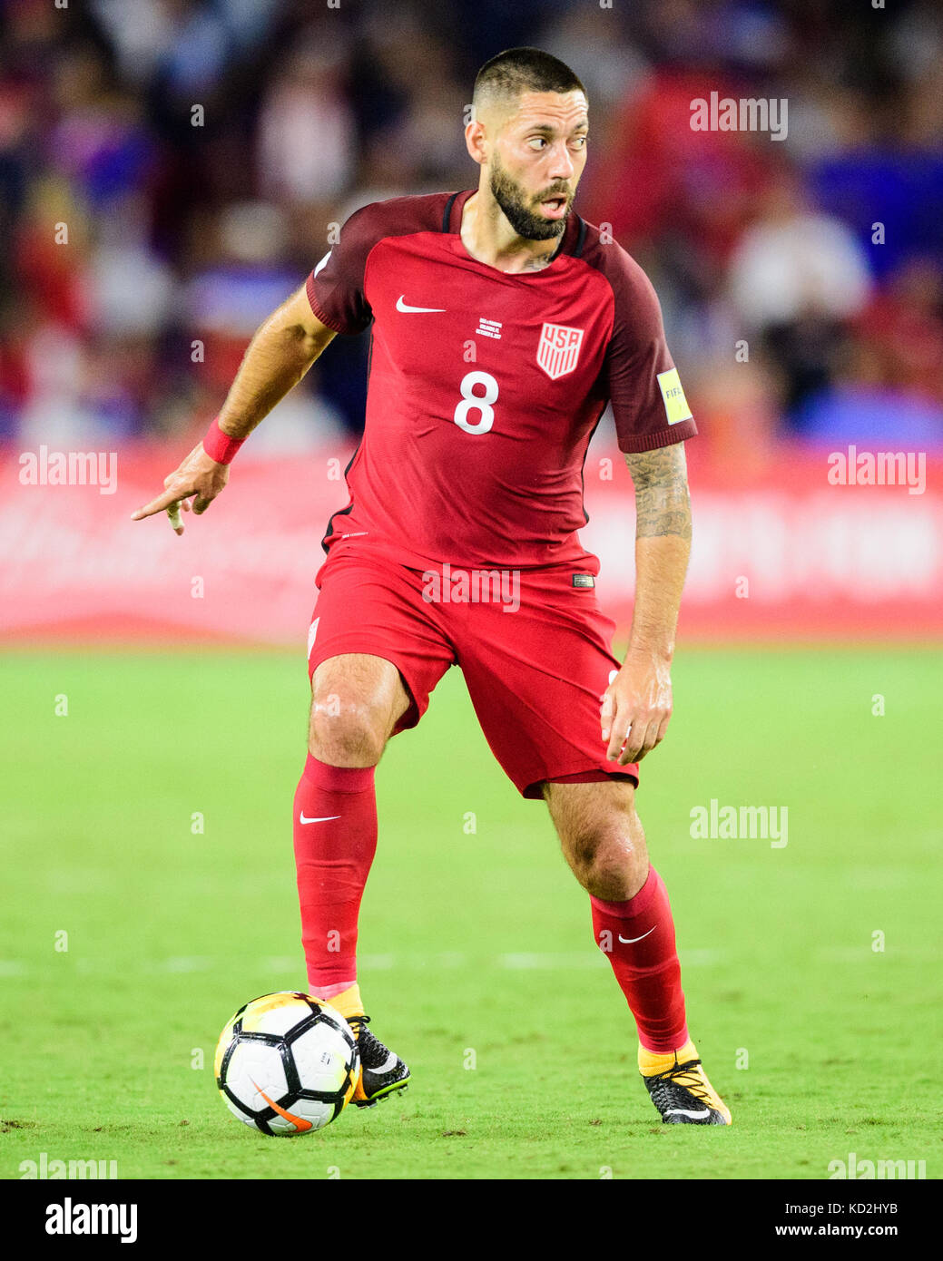 United States Forward Clint Dempsey (8) during the Men's International ...
