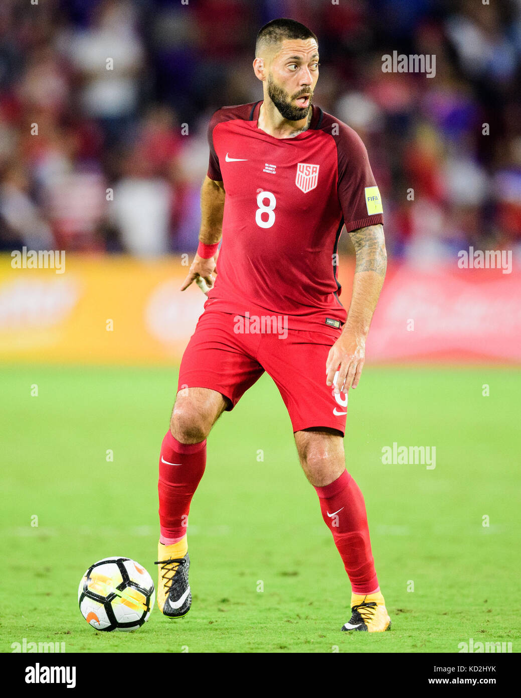 United States Forward Clint Dempsey (8) during the Men's International ...
