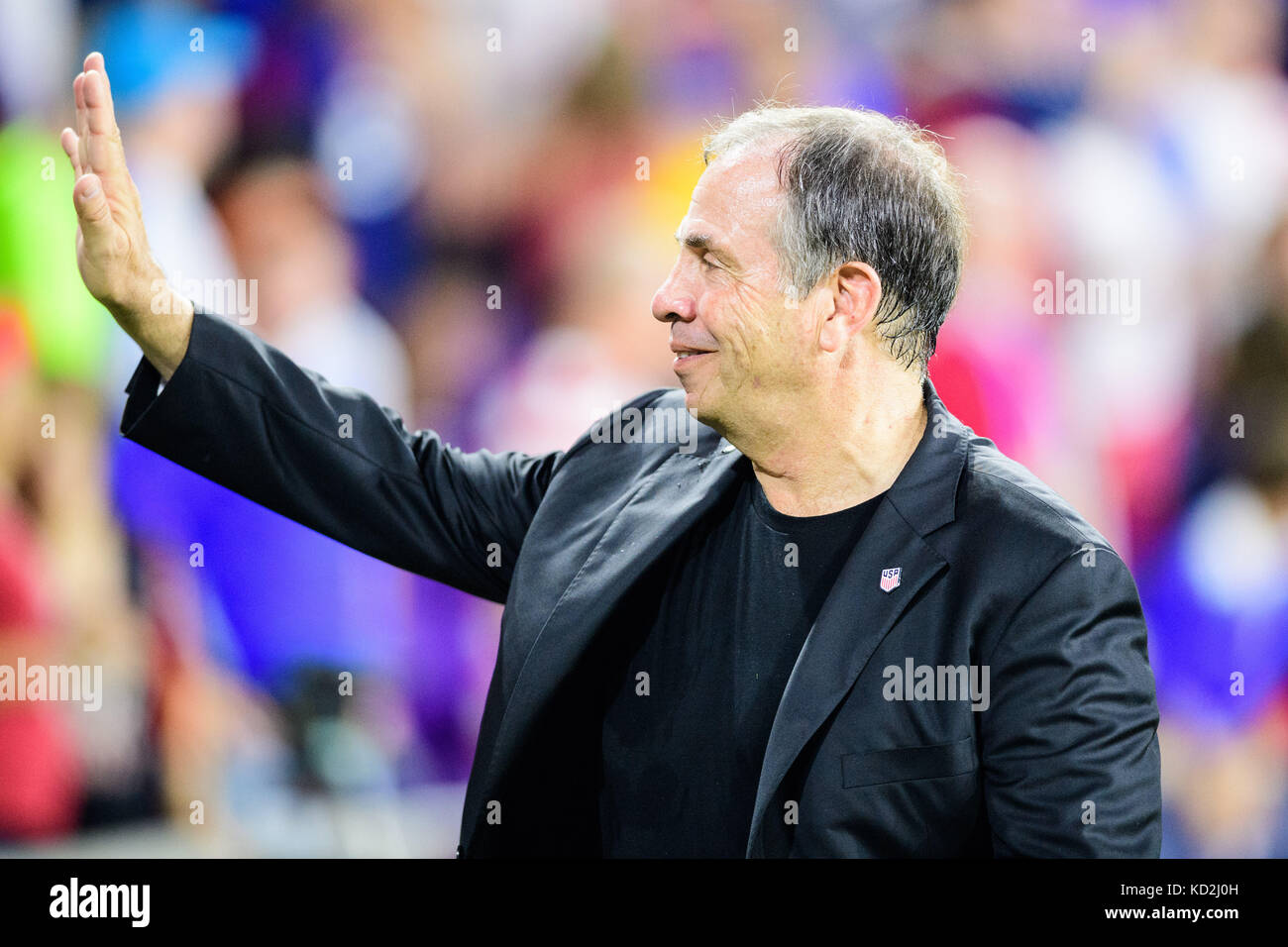 United States Head Coach Bruce Arena during the Men's International ...