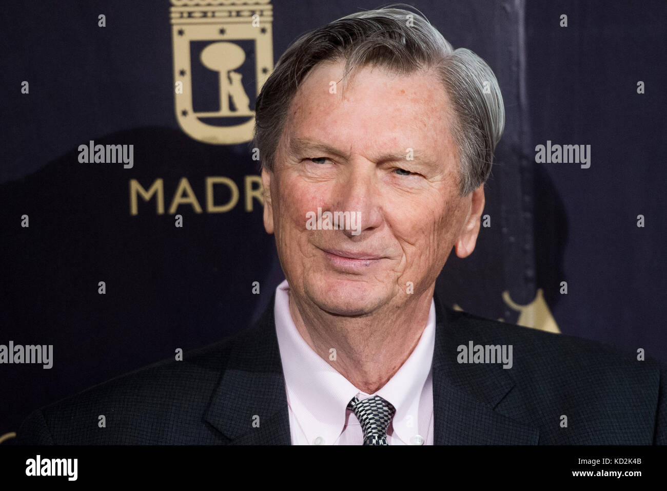 Madrid, Spain. 09th Oct, 2017. John Bailey during the cocktail of the ...