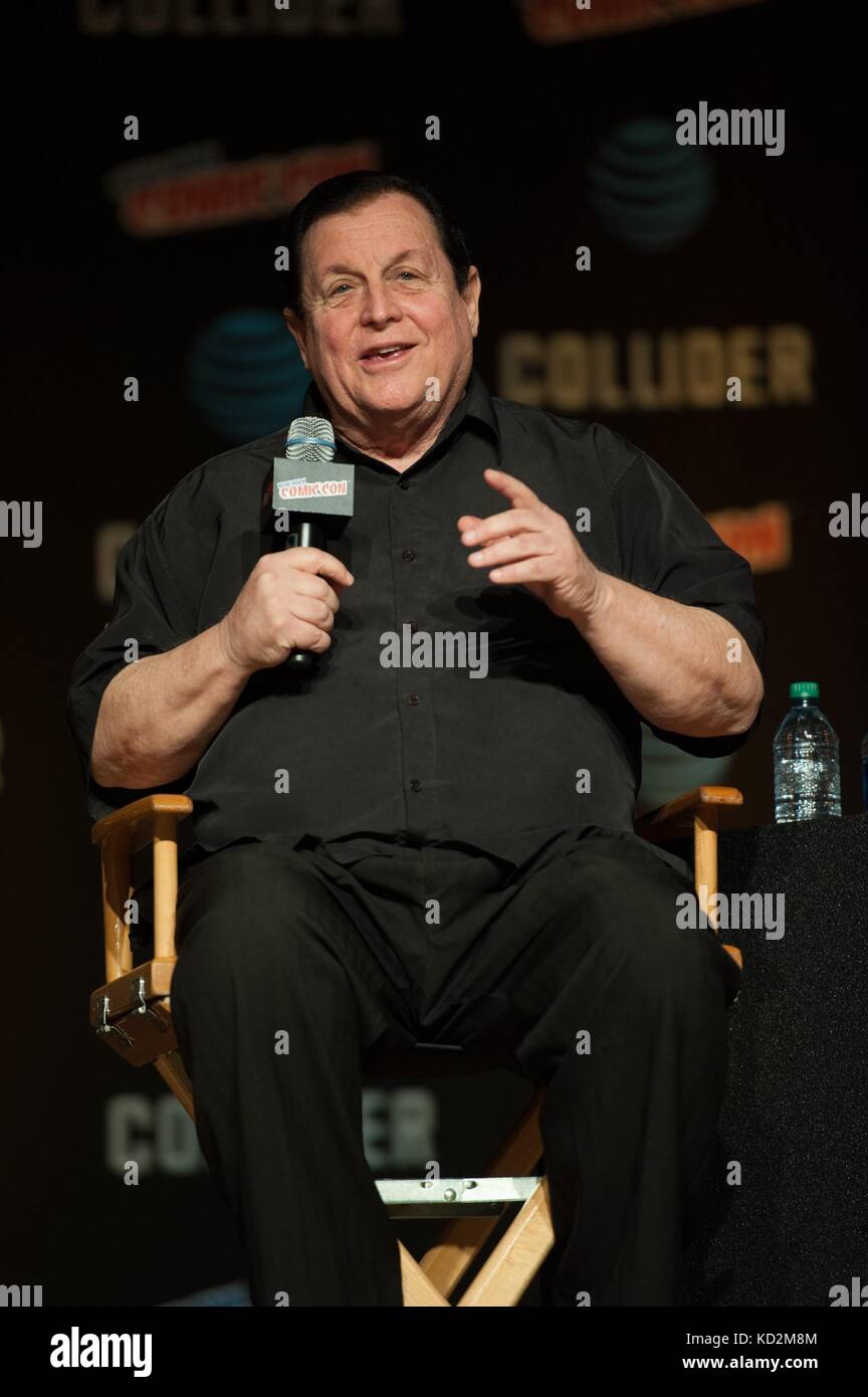 New York, NY, USA. 8th Oct, 2017. Burt Ward, attending the World ...