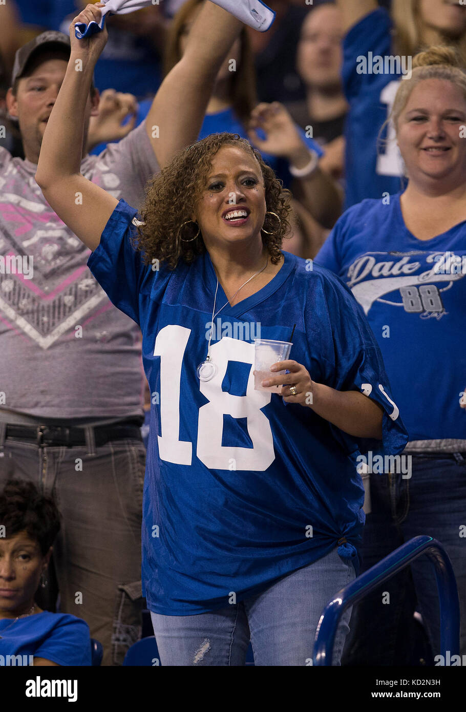 Indianapolis, Indiana, USA. 08th Oct, 2017. during NFL football game ...
