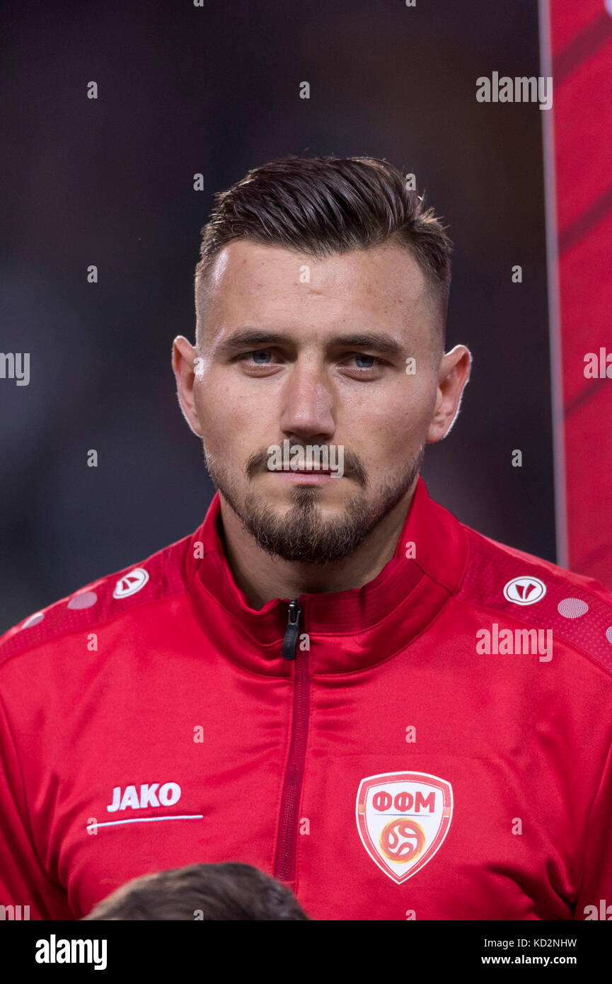 Turin, Italy. 6th Oct, 2017. Stole Dimitrievski (MDK) Football/Soccer ...