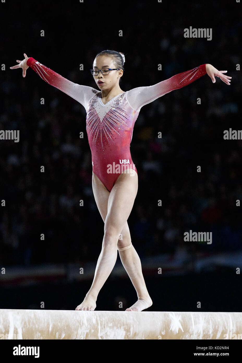 Gymnastics world morgan hurd hi-res stock photography and images - Alamy
