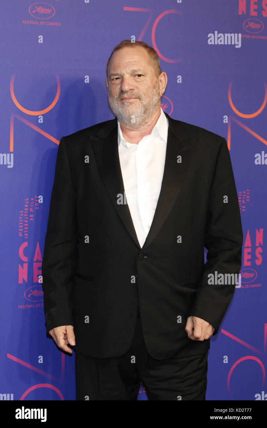 Cannes, France. 23rd May, 2017. Harvey Weinstein arrives at the 70th ...