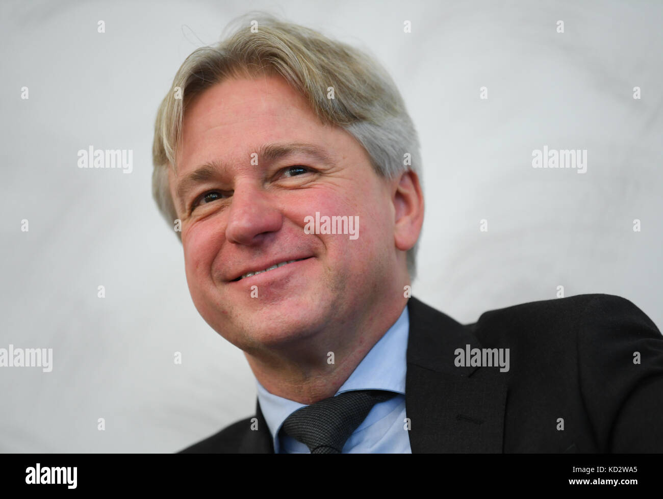 Frankfurt am Main, Germany. 10th October, 2017. Juergen Boos, the Fair ...