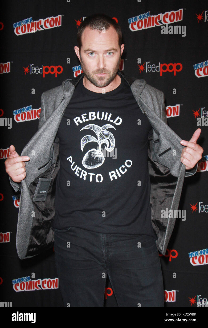 New York, NY, USA. 8th Oct, 2017. Suillivan Stapleton at the Blindspot ...