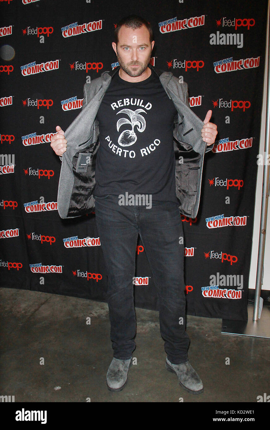 New York, NY, USA. 8th Oct, 2017. Suillivan Stapleton at the Blindspot ...