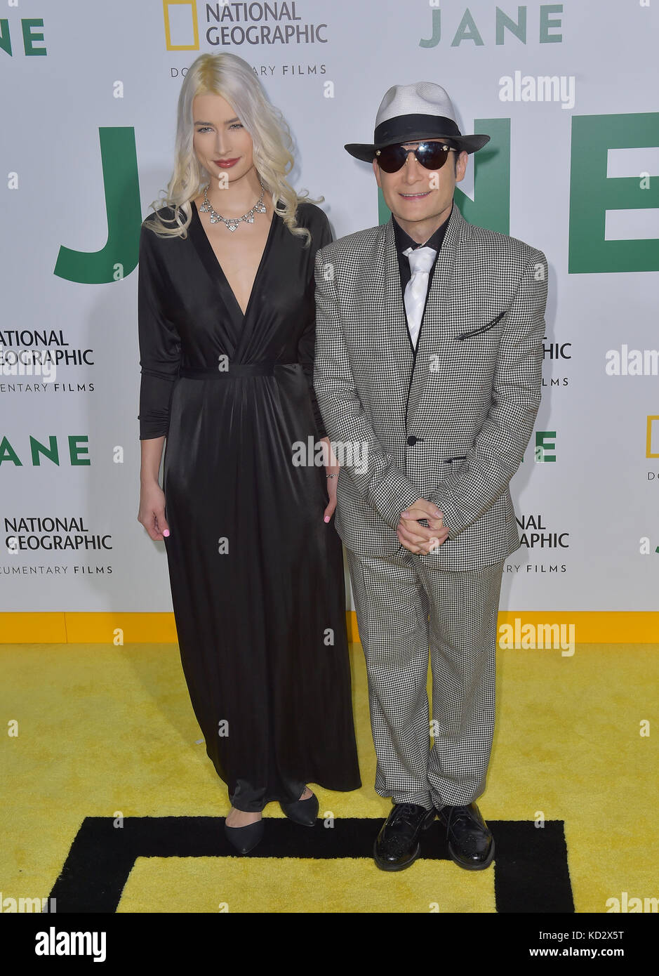 Corey feldman courtney anne mitchell hi-res stock photography and ...