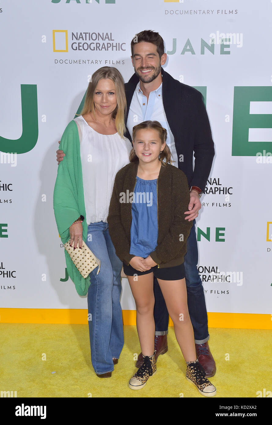 Hollwood, Ca. 09th Oct, 2017. Jennie Garth, Dave Abrams, Fiona Eve ...