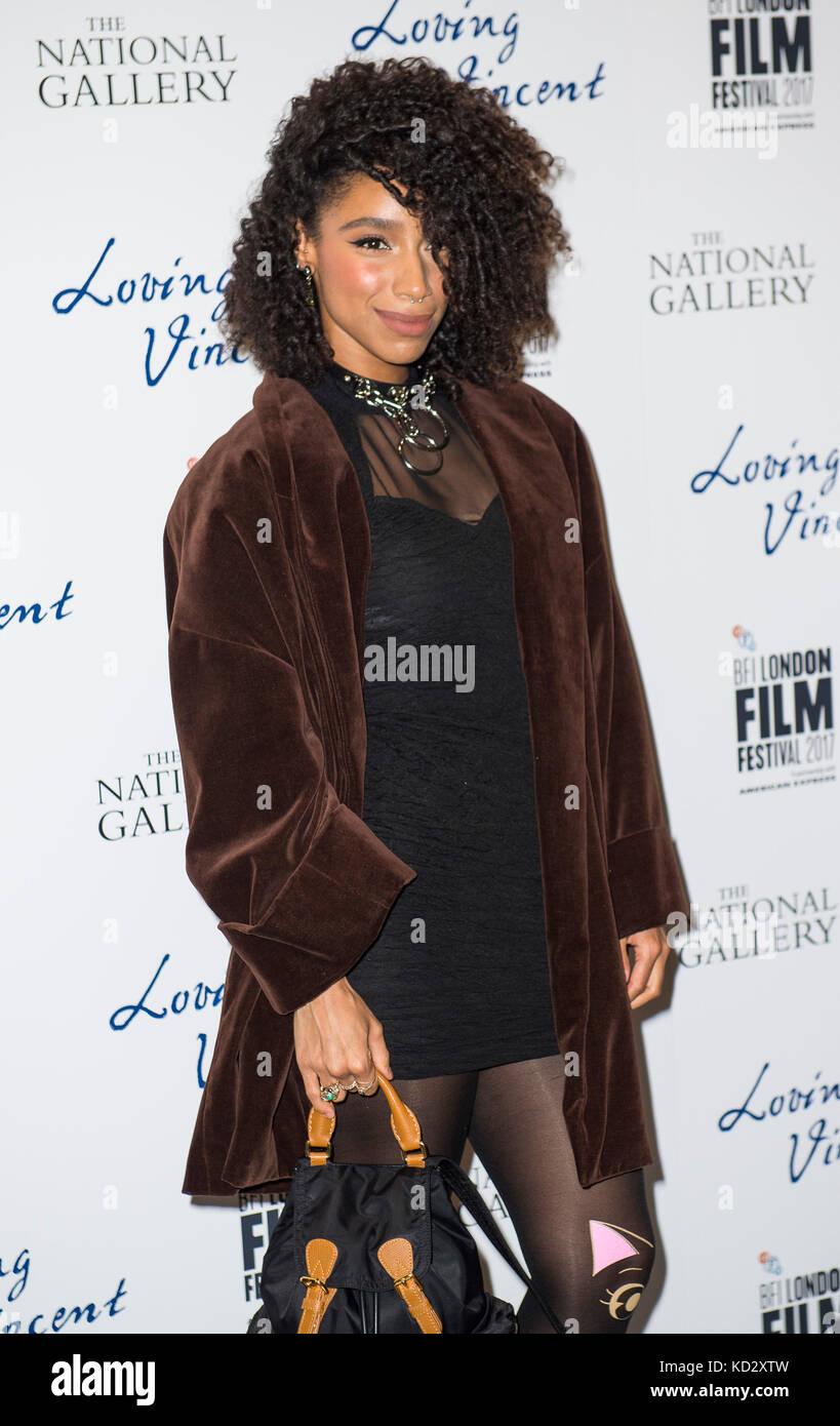 London, UK. Lianne La Havas at the UK Premiere of 'Loving Vincent ...