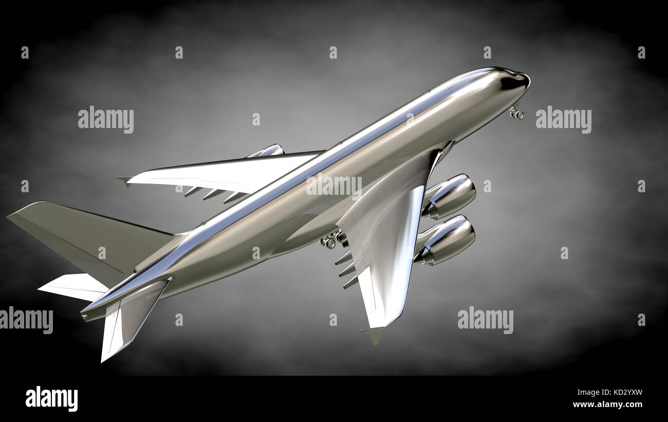 Metalic plane hi-res stock photography and images - Alamy