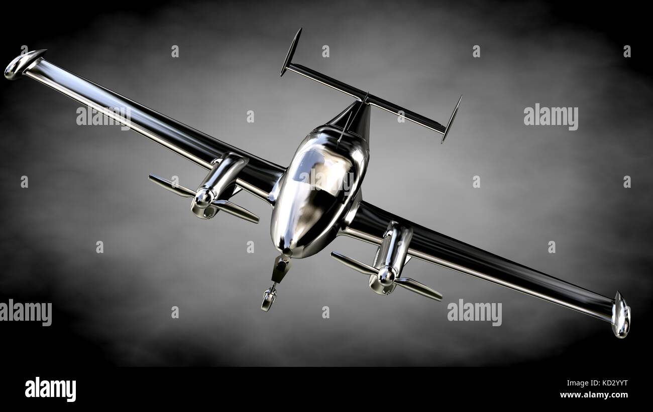 Metalic plane hi-res stock photography and images - Alamy