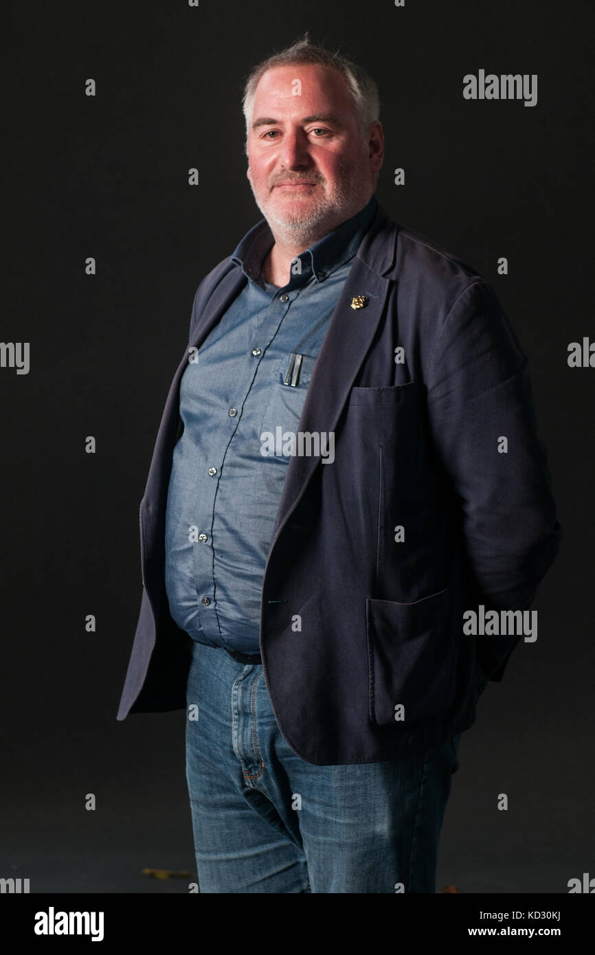 British illustrator Chris Riddell attends a photocall during the ...