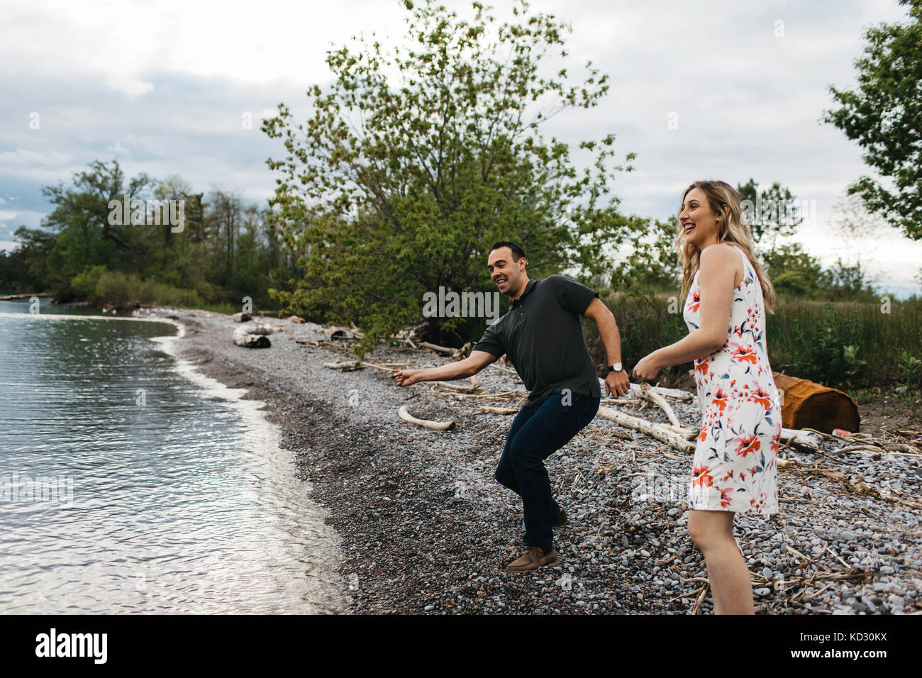 Skimming stones hi-res stock photography and images - Alamy