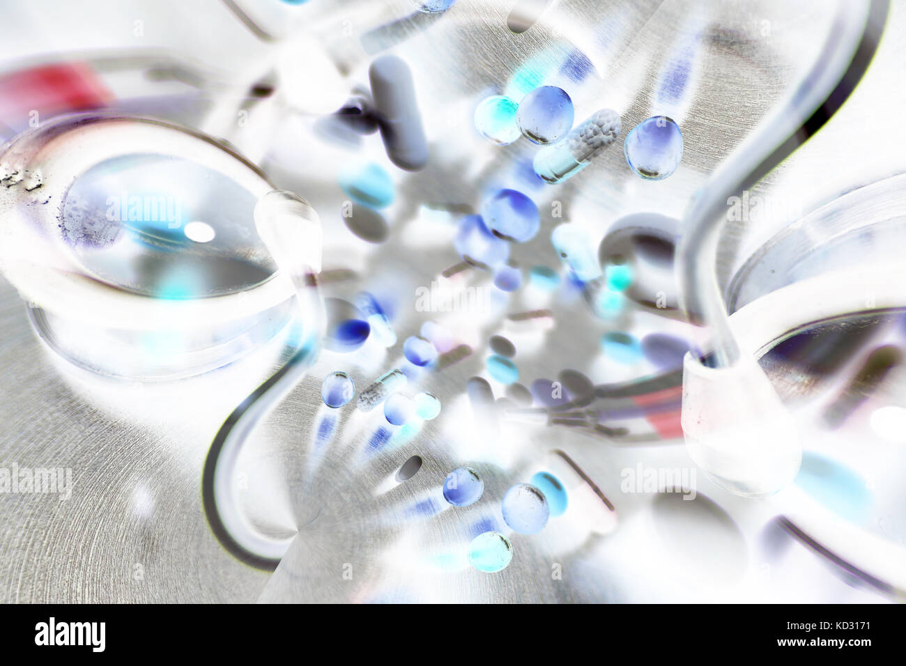 Abstract medication background Stock Photo - Alamy