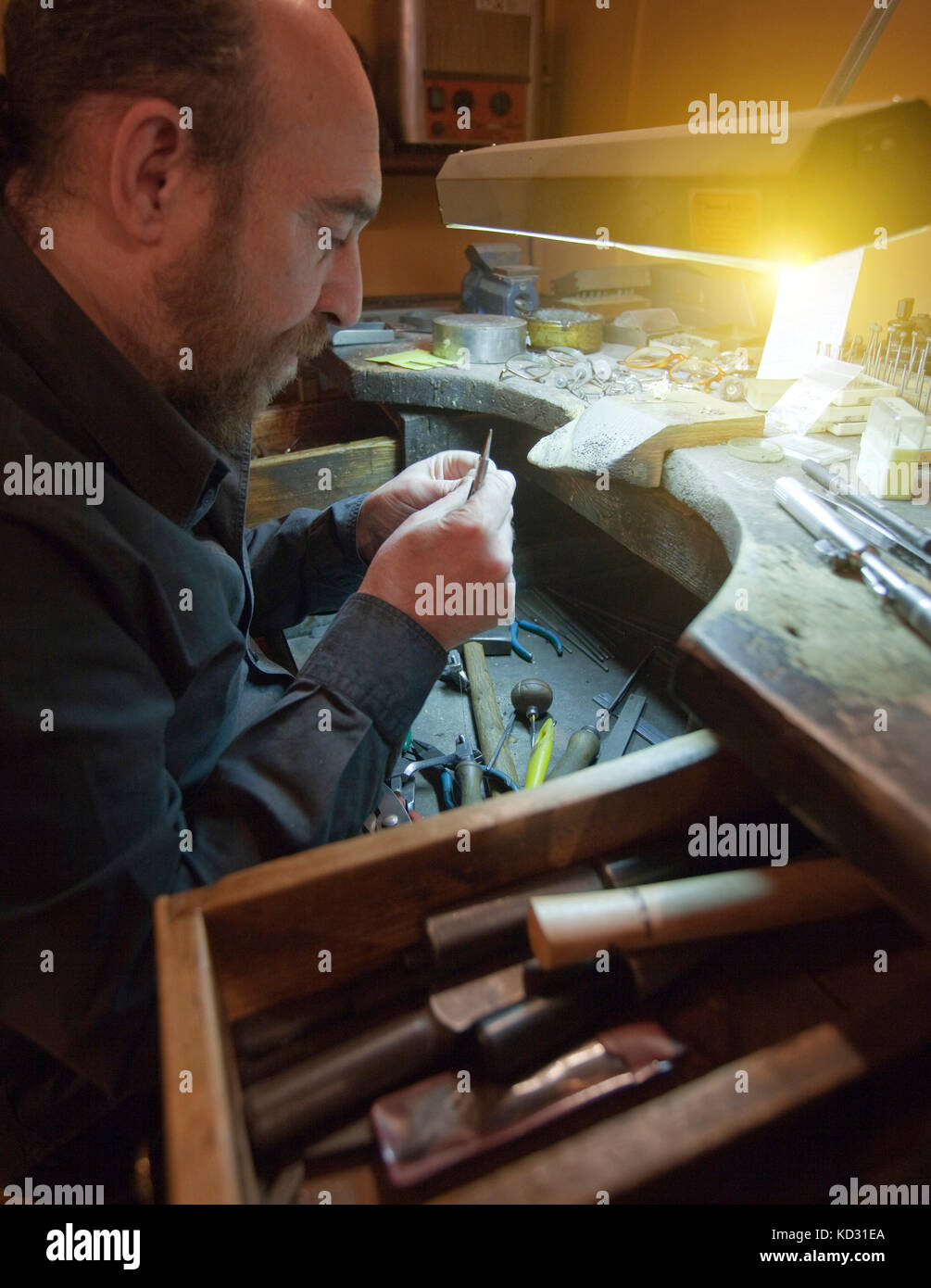 Craftsman mediterranean hi-res stock photography and images - Alamy