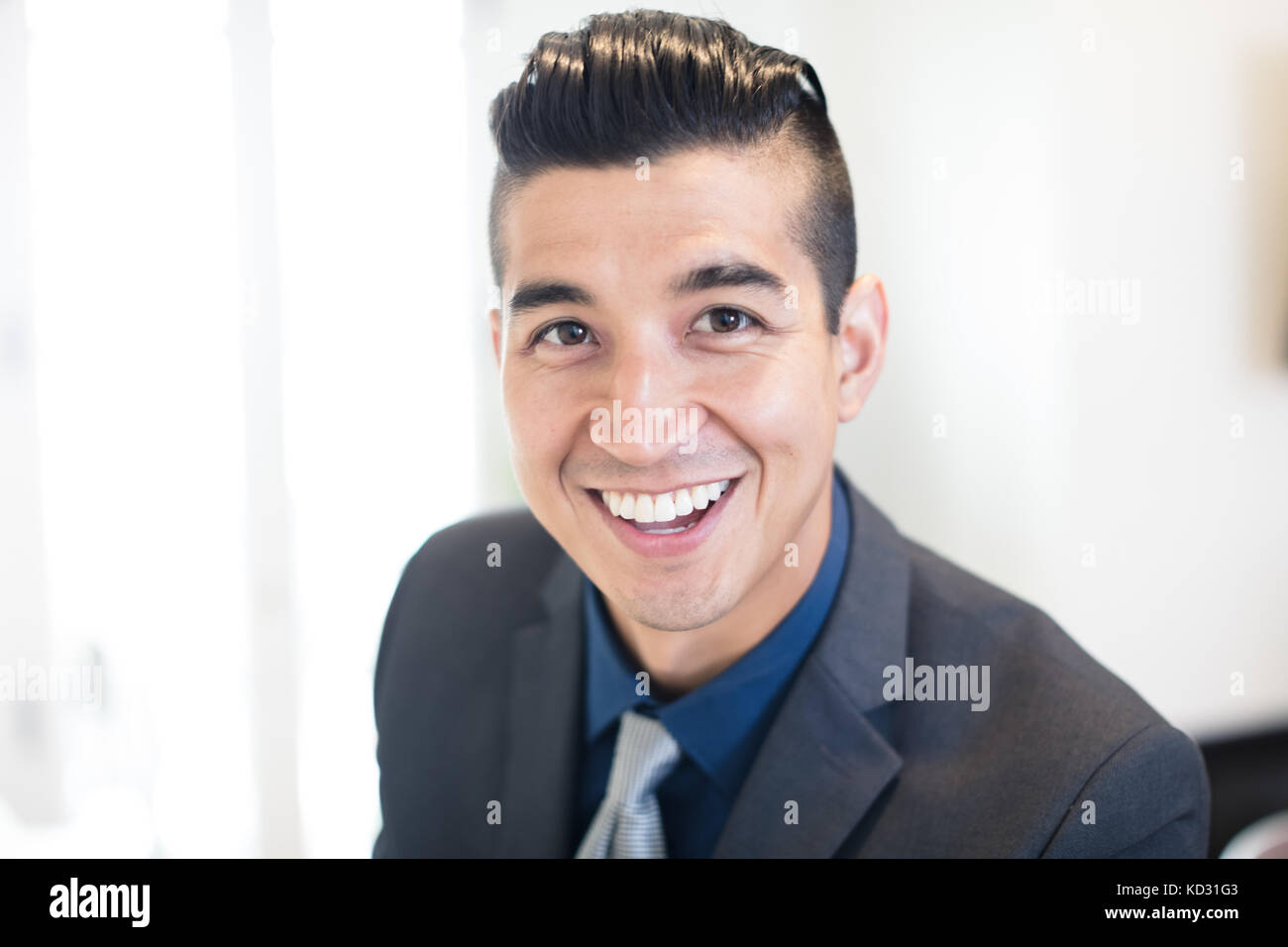 Young businessman portrait smiling hi-res stock photography and images ...