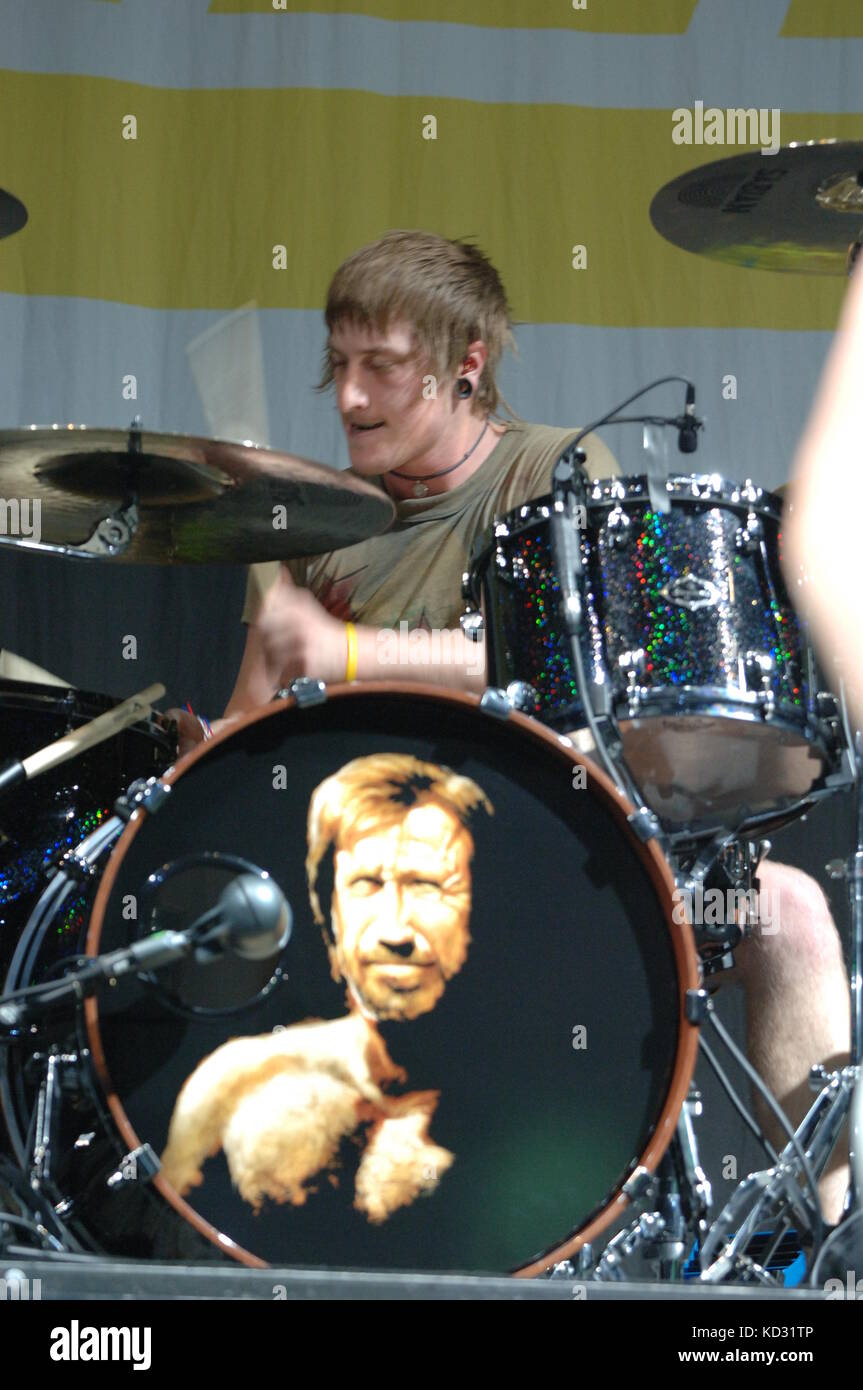 Chris gaylor of the all american rejects hi-res stock photography and ...