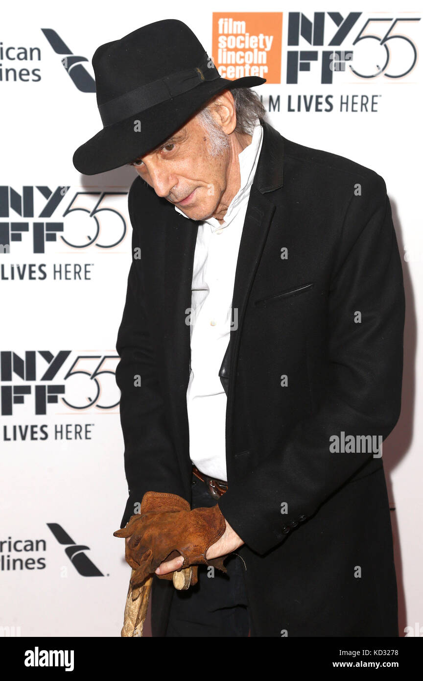 Ed Lachman attends the 'Wonderstruck' premiere during the 55th New York ...