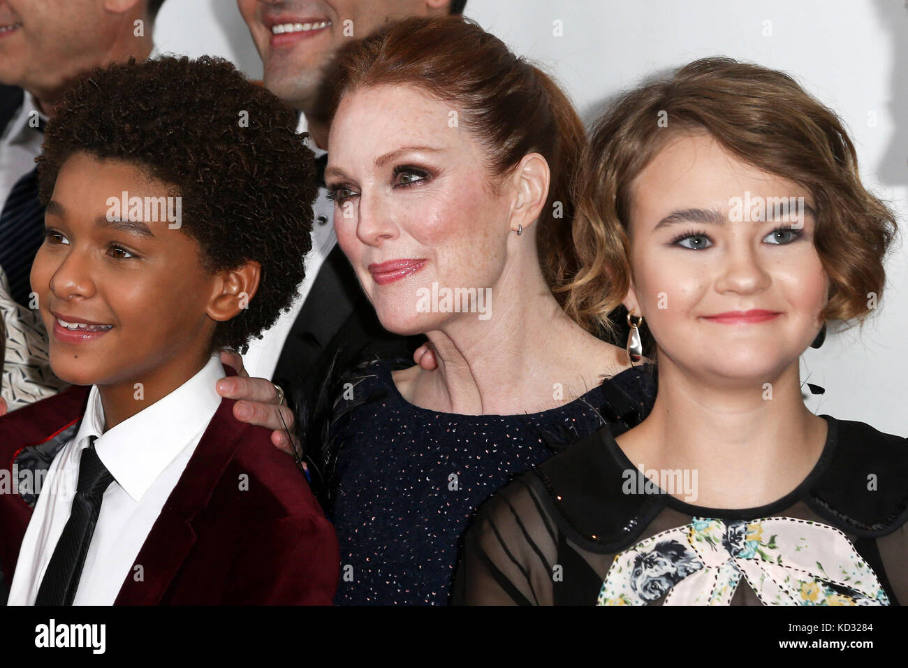 Jaden Michael, Julianne Moore and Millicent Simmonds attend the ...