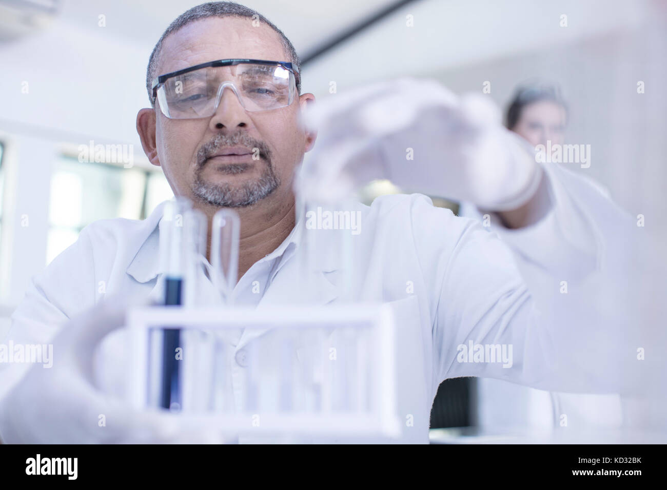 Laboratory worker taking test hi-res stock photography and images - Alamy
