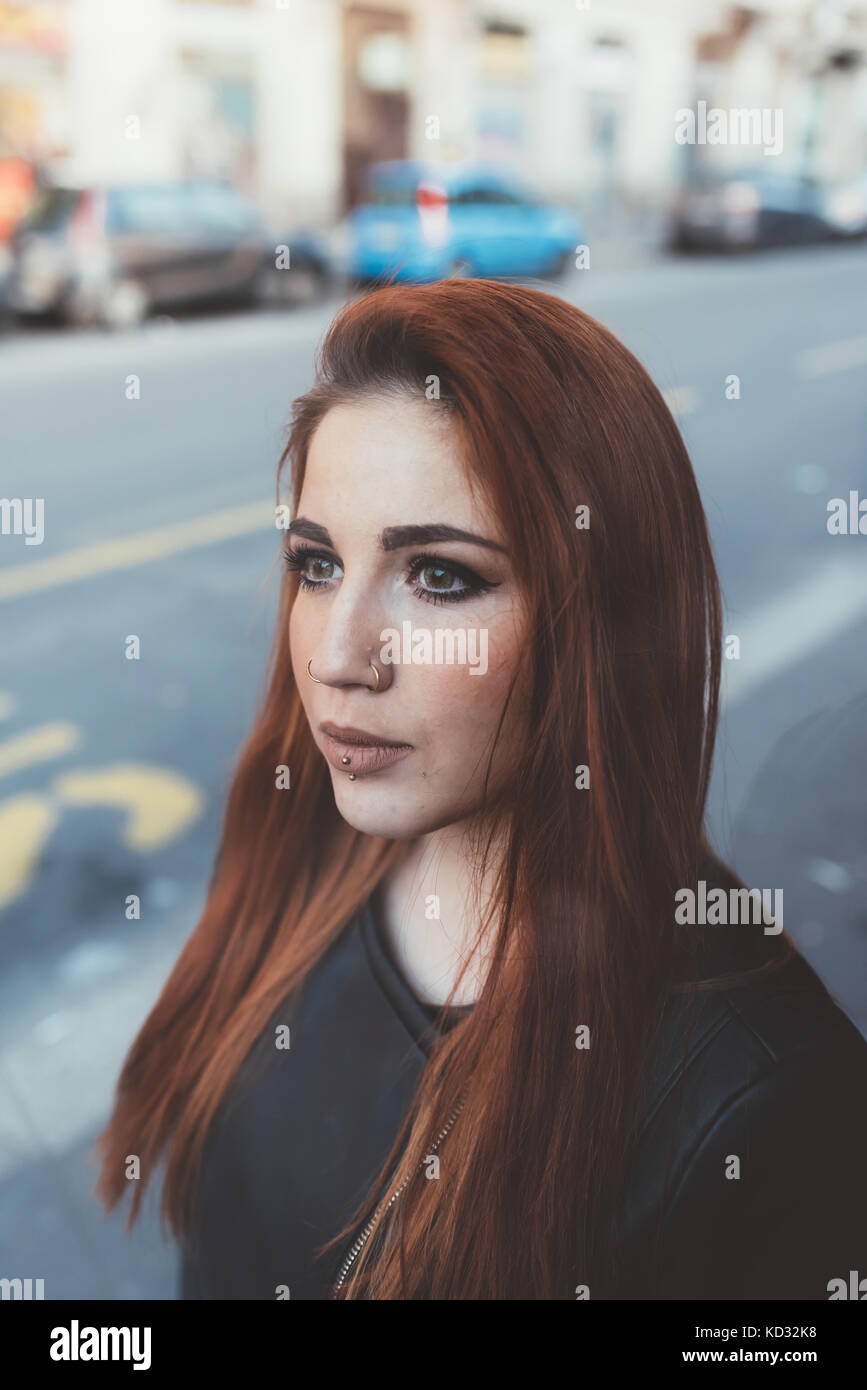Young european red haired hi-res stock photography and images - Alamy