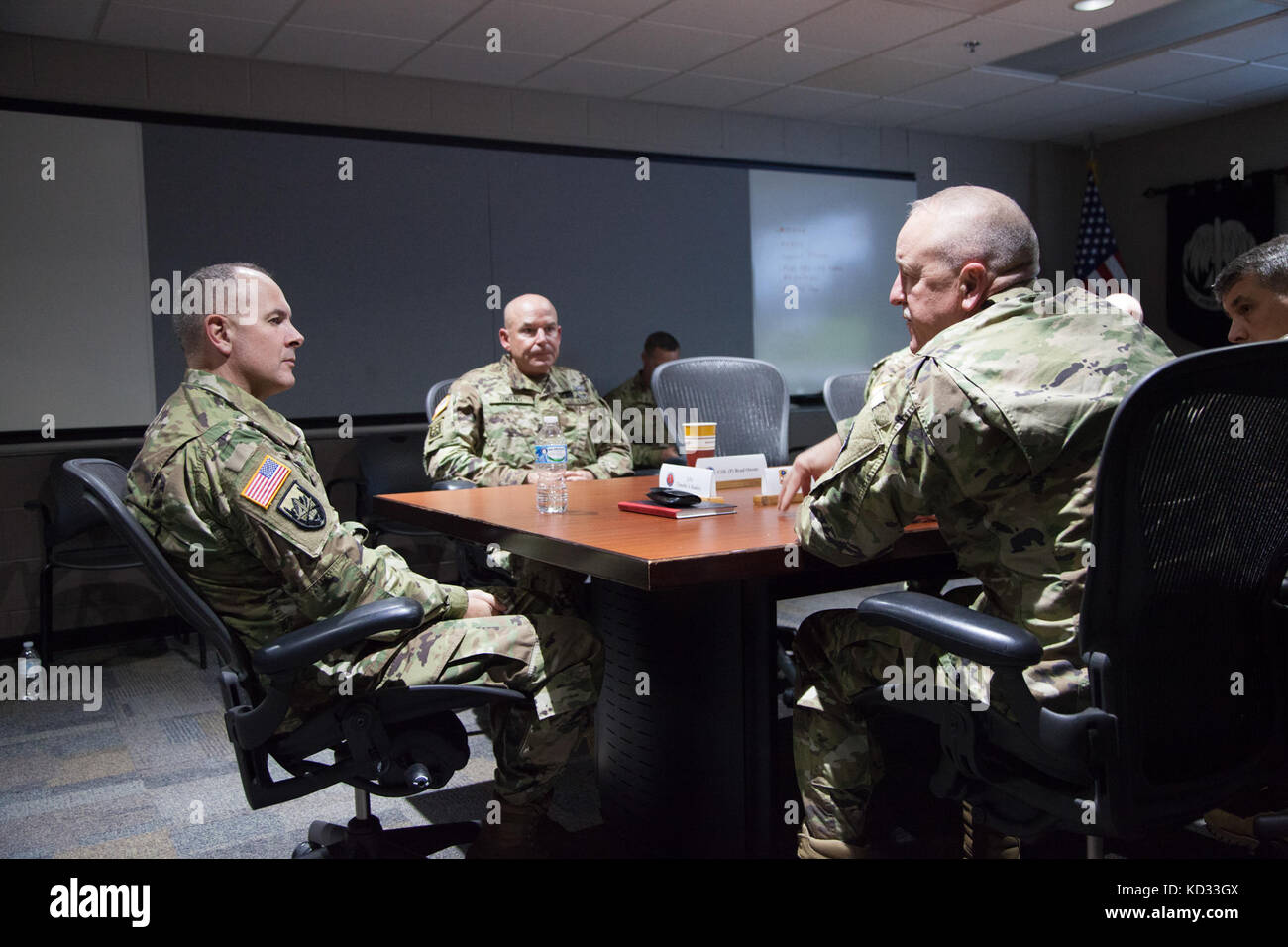 U.S. Army Lt. Gen. Timothy Kadavy, Director of the Army National Guard ...