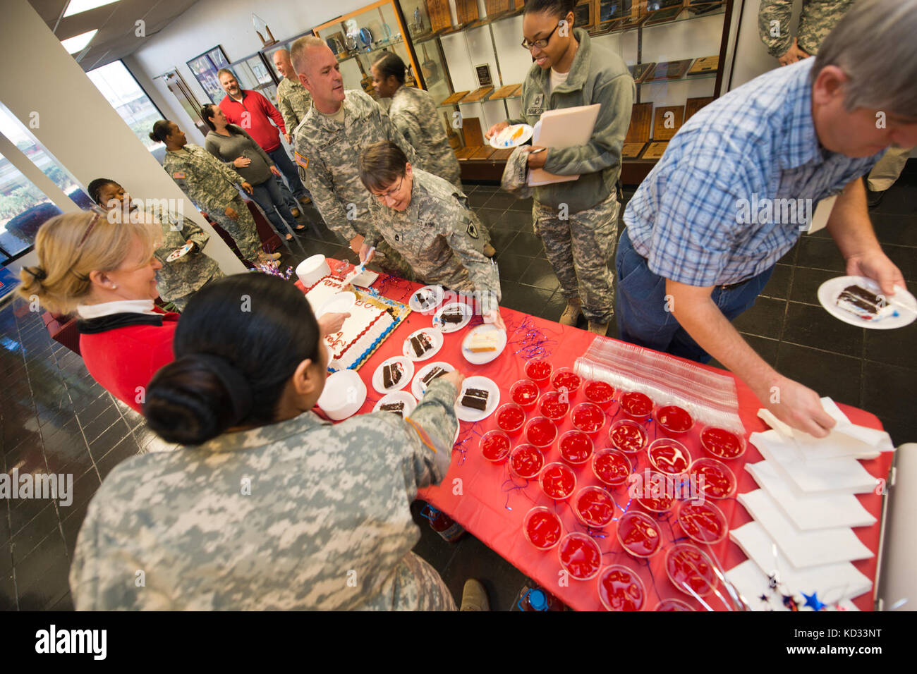Members of the South Carolina National Guard celebrate the 378th ...