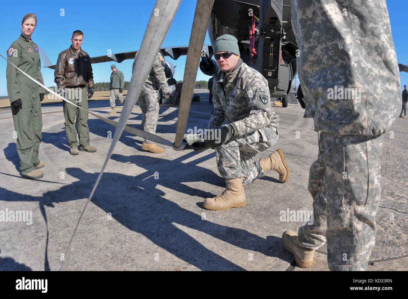 U.S. Soldiers from Company A, 1-111th Aviation Battalion, South ...