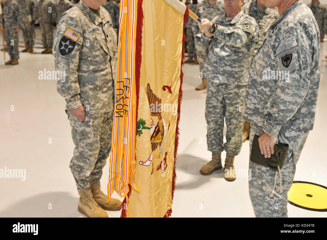 U.S. Soldiers Lt. Col. Pete Nelson, commander, 351st Aviation Support ...