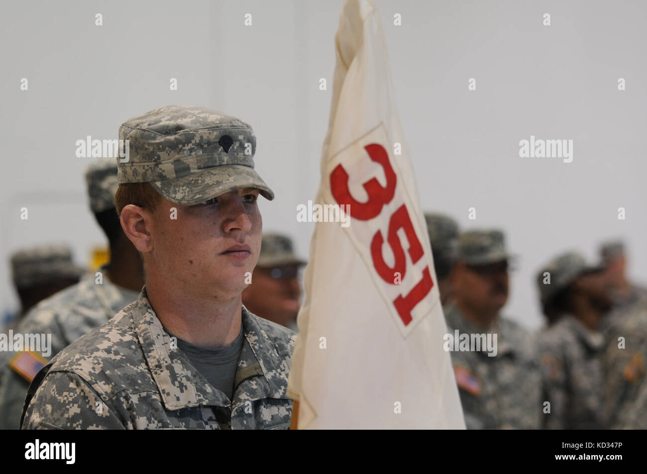 U.S. Soldiers in the 351st Aviation Support Battalion (ASB), S.C. Army ...