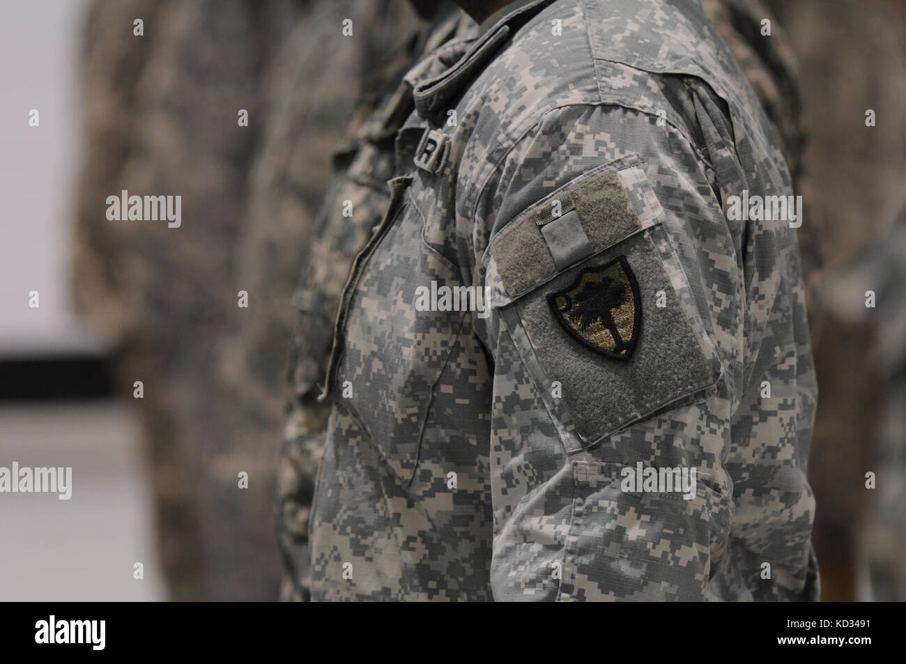 U.S. Soldiers in the 351st Aviation Support Battalion (ASB), S.C. Army ...