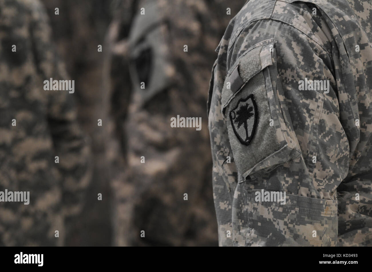 U.S. Soldiers in the 351st Aviation Support Battalion (ASB), S.C. Army ...